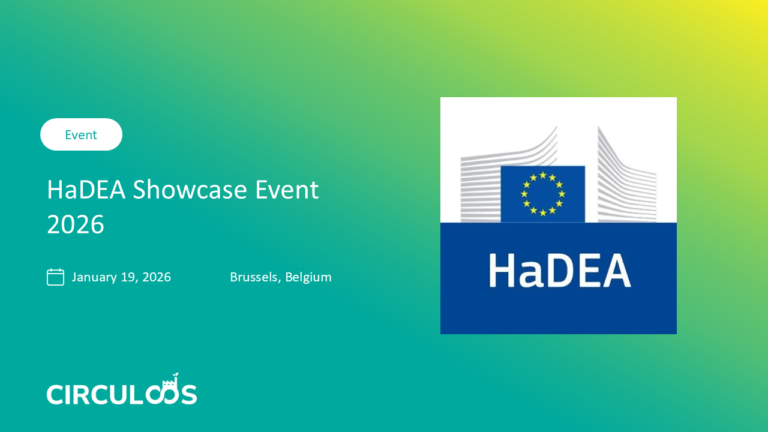CIRCULOOS at HaDEA Showcase Event 2026 - Circuloos